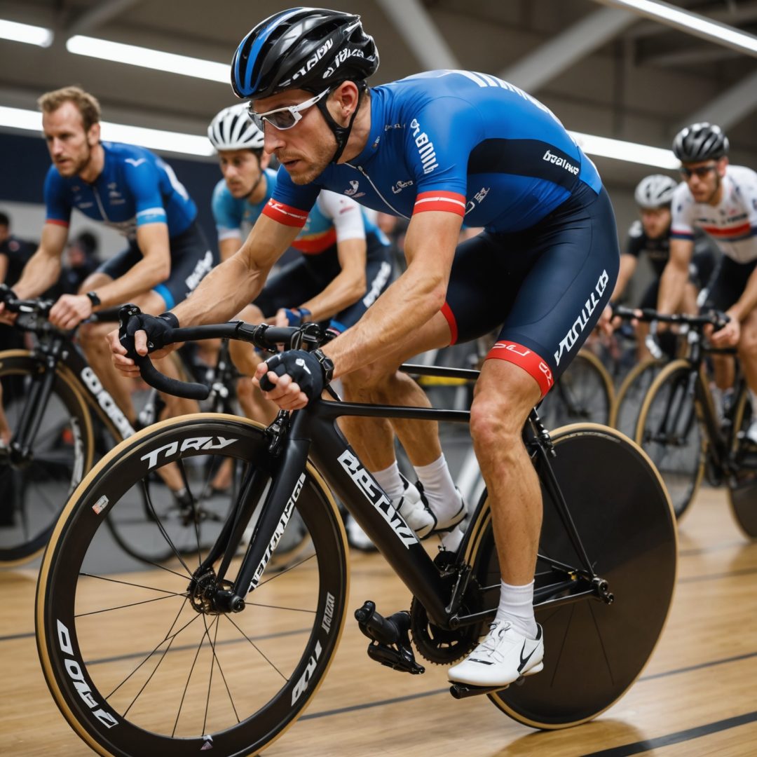 How should athletes in track cycling adjust their bike setup for better ...